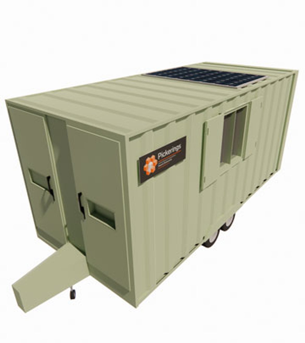 16ft Eco Solar Mobile Welfare Unit | Pickerings