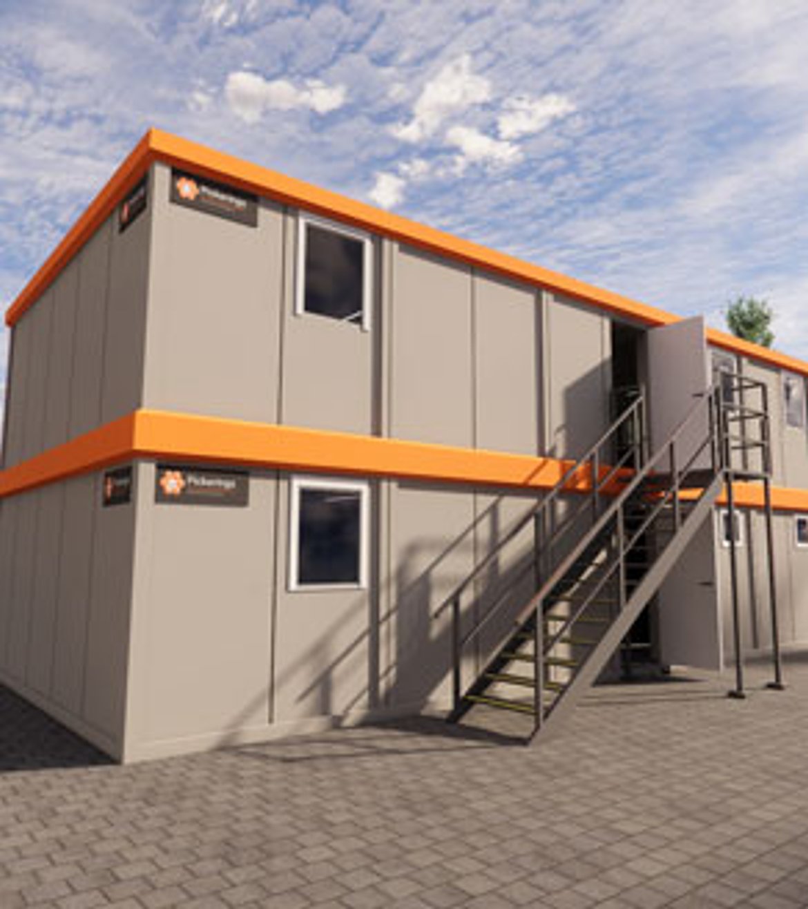 Our temporary building range | Pickerings